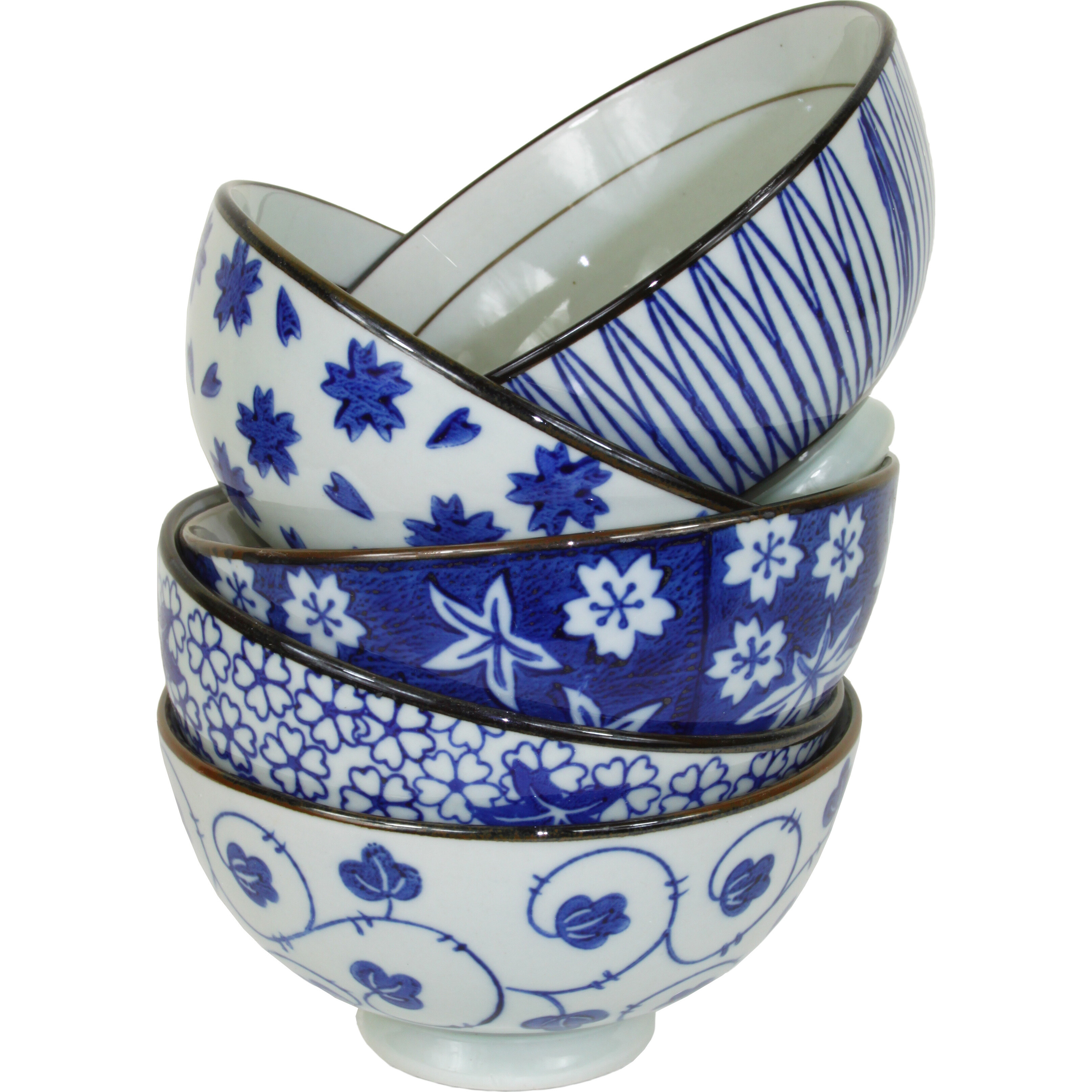 Bowl Jappa Style Flower S/5 | Buy Wholesale Products Online Australia ...